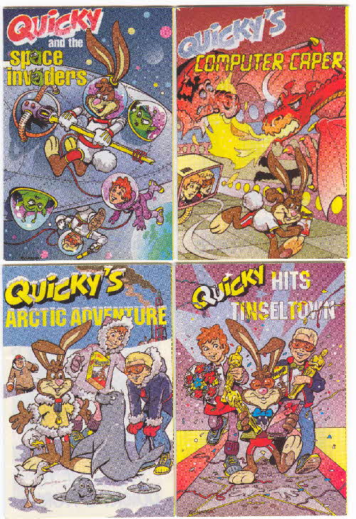 1995 Adventures of Quicky Comic Free in Packets of Nesquik
